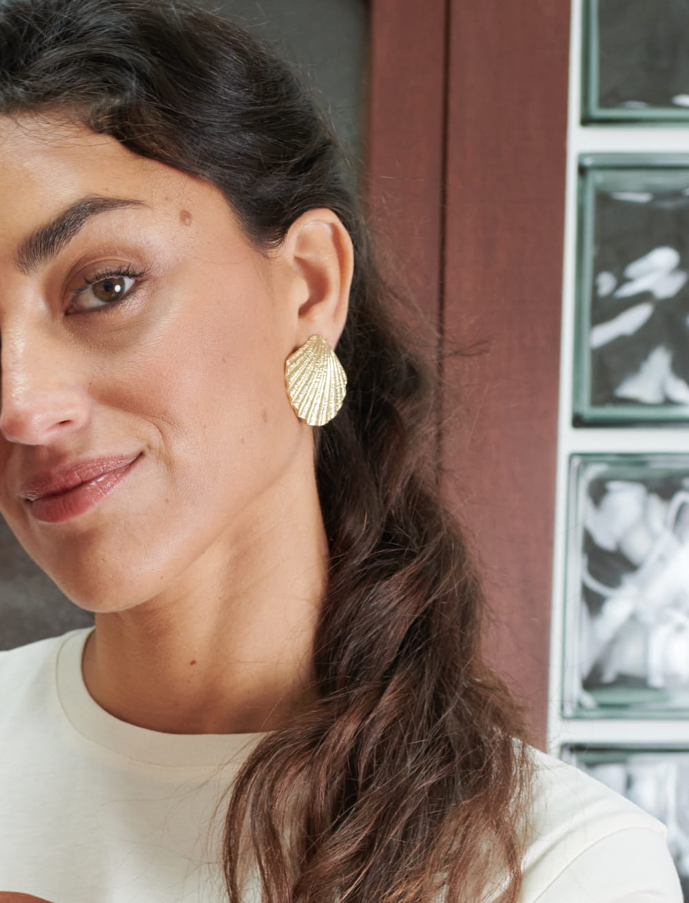 Gold Earrings for Women - Venus Model