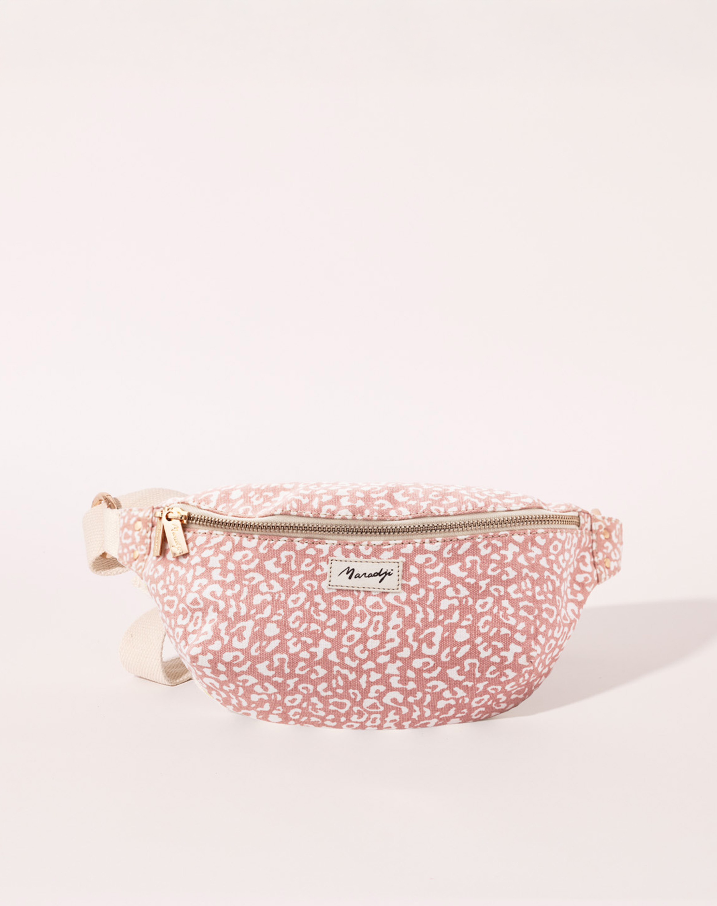 Blue Leopard Belt Bag for Women - Nicole Model